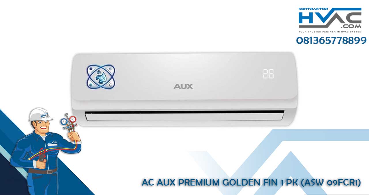 AC AUX PREMIUM GOLDEN FIN ASW 09FCR1 Kontraktor HVAC
