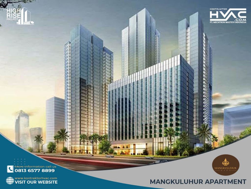 Residential High Rise - Pengerjaan AC pada Apartemen