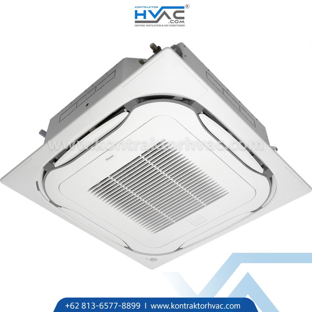 VRV INDOOR Cassette Round Flow STD Panel (White) + Grille Panel DAIKIN ...
