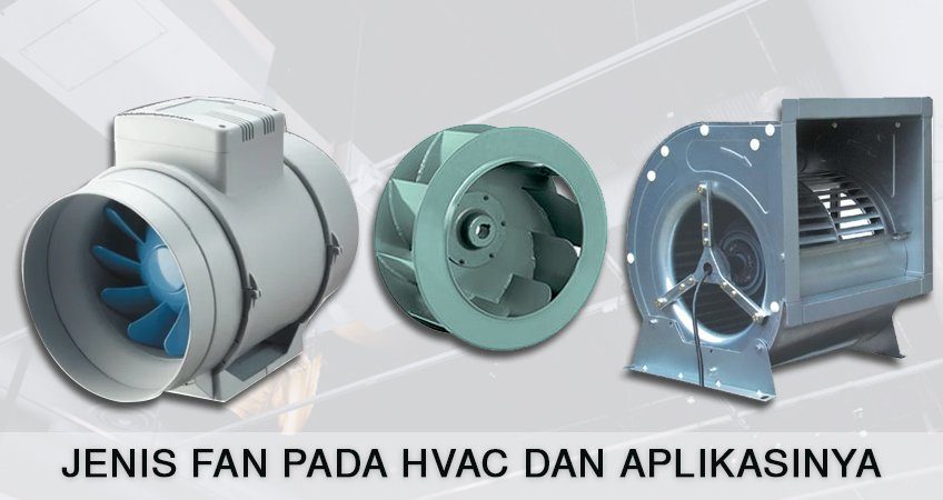 Jenis Fan Yang Sering Di Pakai Di Proyek Sistem Tata Udara atau HVAC